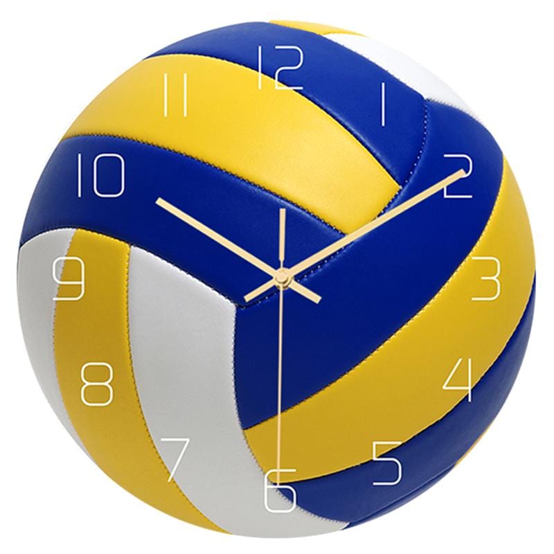 Acrylic Volleyball Wall Clock [FREE Shipping] – Gadget Gerbil