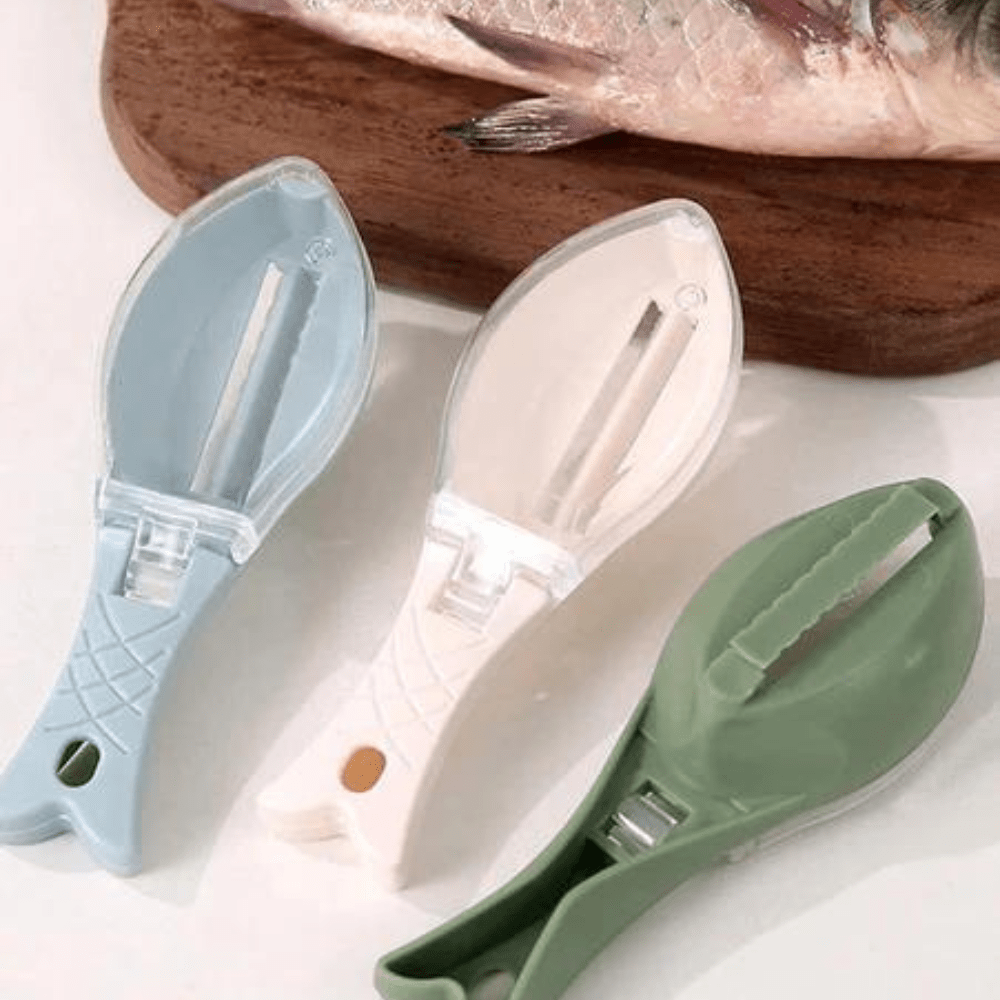 Fish Shaped Fish Scale Remover [FREE Shipping] – Gadget Gerbil