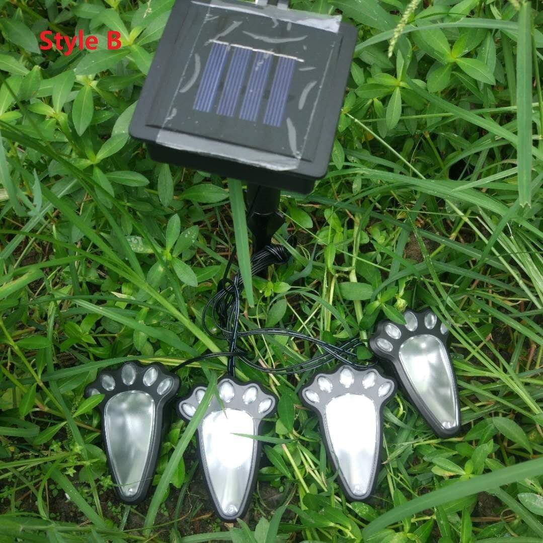 Solar Powered Paw Print Lights [FREE Shipping] – Gadget Gerbil