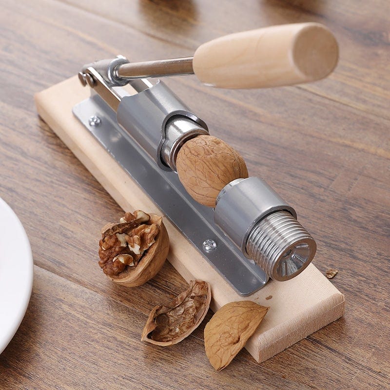 Manual Stainless Steel Mechanical Nutcracker [FREE Shipping] – Gadget ...