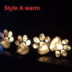 Solar Powered Paw Print Lights [FREE Shipping] – Gadget Gerbil