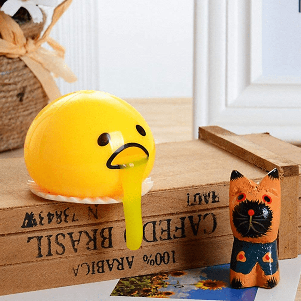 Vomiting Egg Yolk Toy – Gadget Gerbil